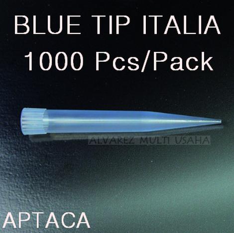 Jual Blue Tip Itali / Blue Tips 1000 uL / Tips Biru / Micropipet Tips ...