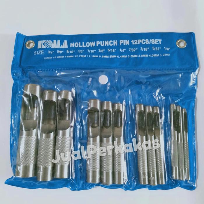 Jual Plong set 12 pc Koala, alat pelubang/ pembolong kertas, kulit ...
