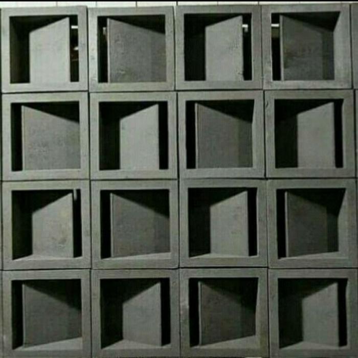 Jual Roster beton minimalis motif nako abu bolong satu - Kota Depok ...