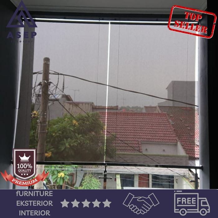Jual Tampias hujan dan penghalang panas tirai luar ruangan suntex blind ...