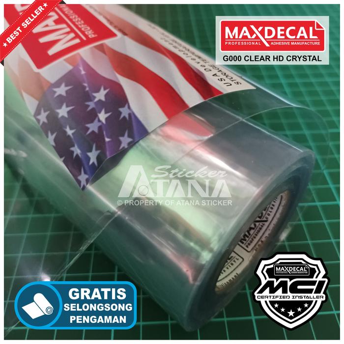 Jual Skotlet Putih Transparan Maxdecal Stiker Hybrid Smoke Tembus Bening - Kota Pekalongan ...