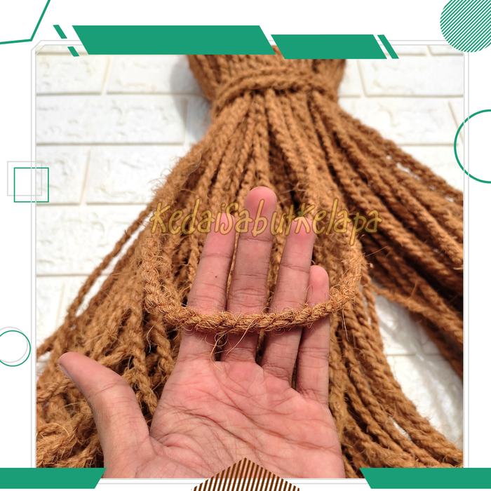 Jual Tali 6mm Sabut Kelapa Panjang 100 Meter Tali Pengikat Kuat Awet Di ...