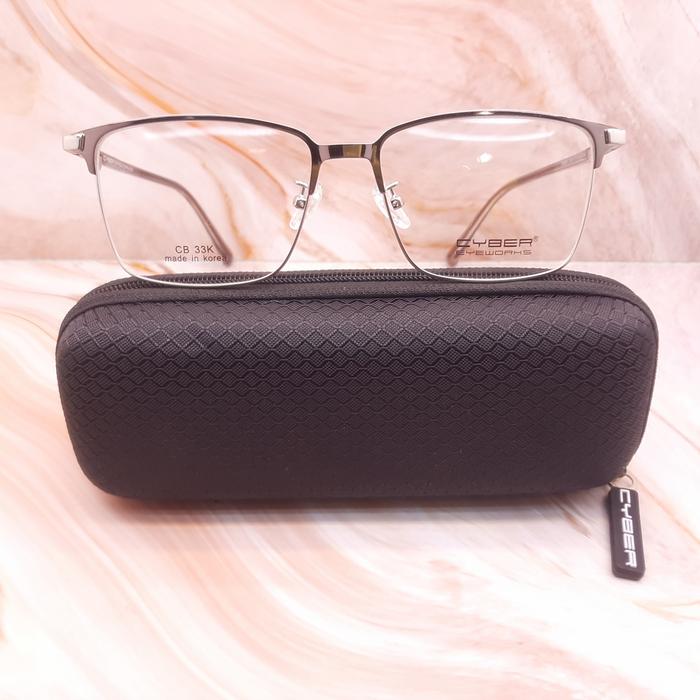 Jual Frame kacamata pria Cyber Eyeworks CB 33BK New collection ...