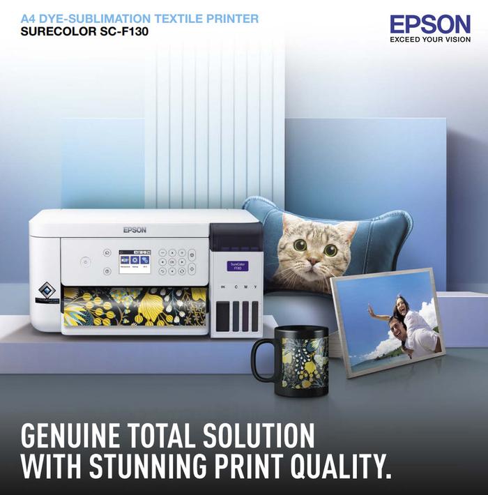 Jual Printer Epson SureColor SC-F130 - A4 Dye-Sublimation Espon F130 ...