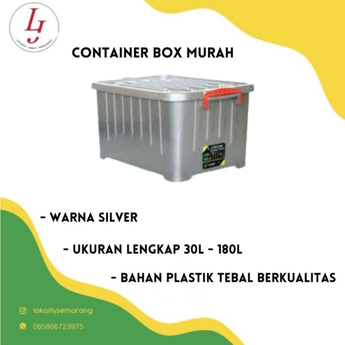 Jual Box Container 30 Liter Abu-abu Murah dan Berkualitas - Kota ...