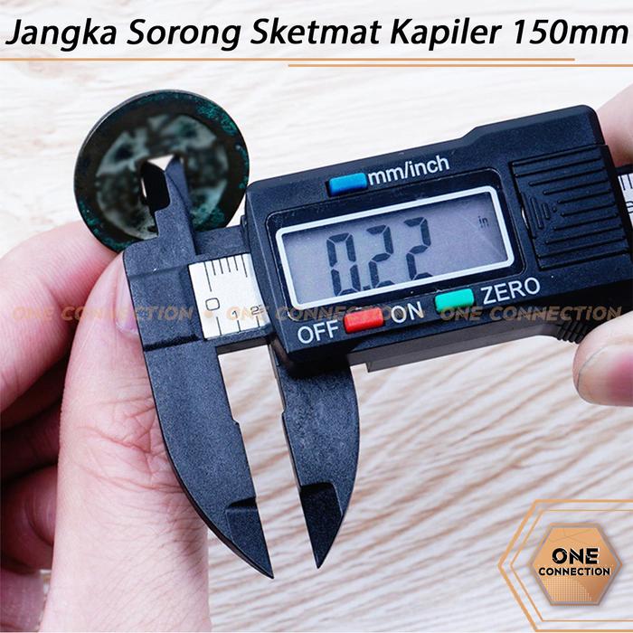 Jual Jangka Sorong Sketmat Sigmat Digital Vernier Caliper / Kaliper 150mm - Jakarta Pusat ...