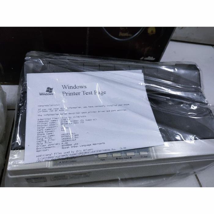 Jual Printer Dot Matrix Epson LX-300 + II Untuk Cetak Faktur - Jakarta ...