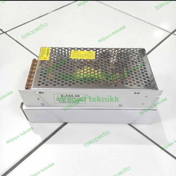 Jual Switching Power Supply PSU 48V 3A power suply 48volt 3amper psu ...