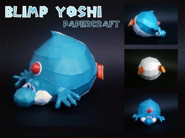 Jual Super Mario Blimp Yoshi Papercraft - Kab. Bekasi - Papercraft ...