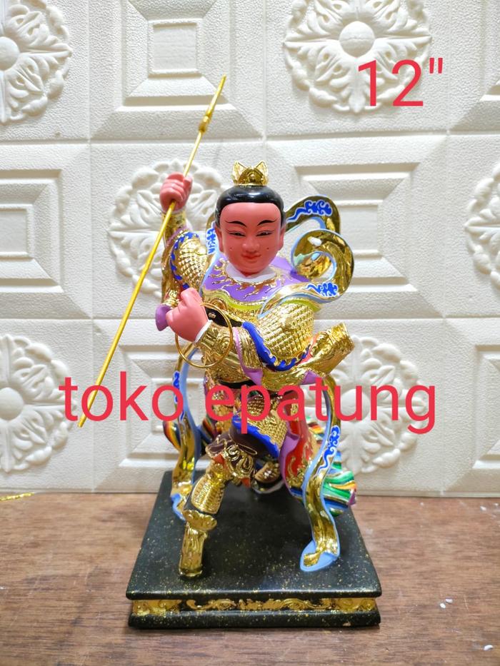 Jual patung dewa naca / locia / nacha / lo cia - kayu - 12 inch (l ...