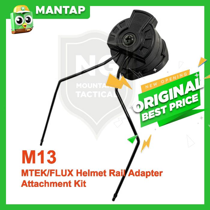 Jual EARMOR Opsmen M13 Mtek / Flux Helmet Rail Adapter Attachment Kit ...
