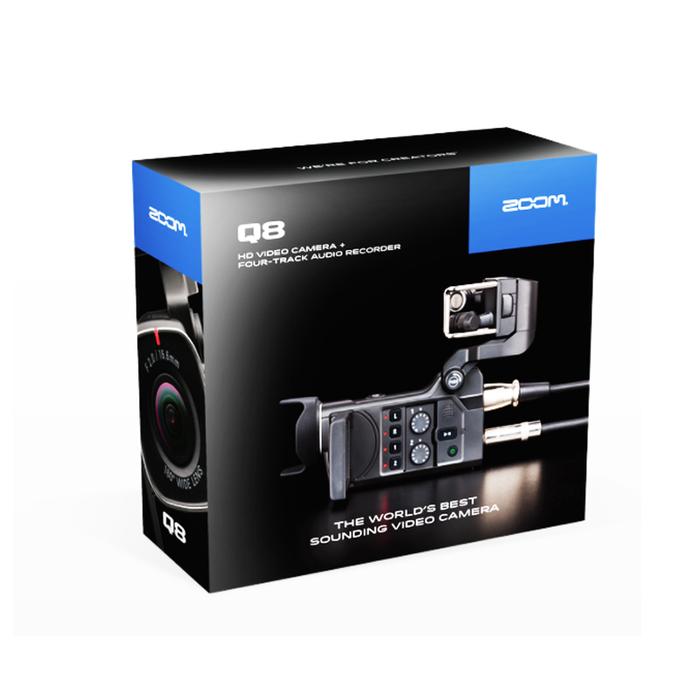 Jual Zoom Q8 Handy Video Audio Recorder Kamera Video Original - Extra ...