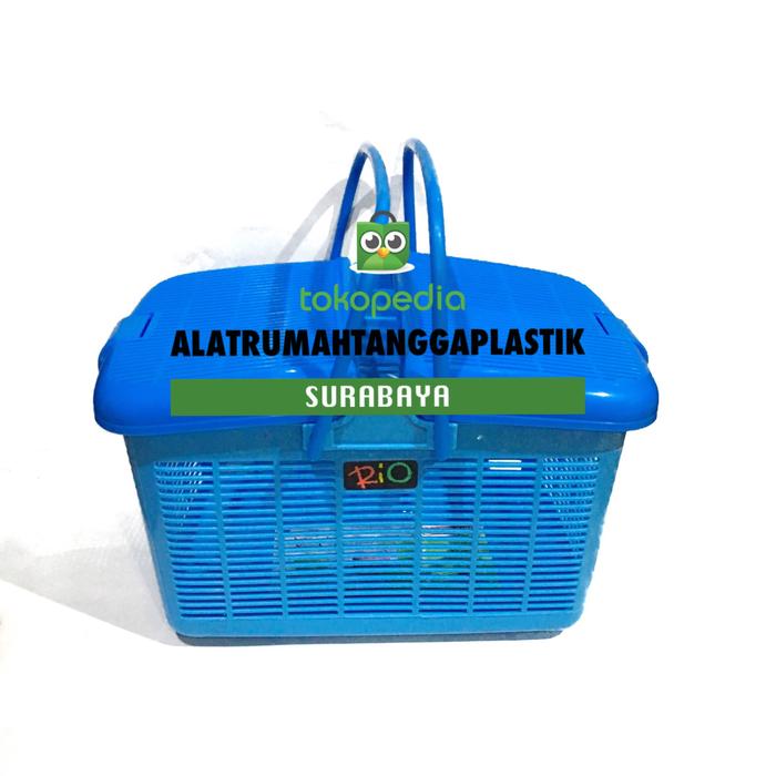 Jual 1pc Keranjang Rio Maspion S/ Keranjang Piknik/ Keranjang Kucing ...