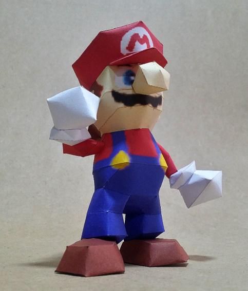 Jual Super Mario Stand Papercraft - Kab. Bekasi - Papercraft Tiviti ...