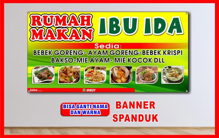 Jual Banner, Spanduk Warung Toko 200x100 custom d - Kab. Sumedang ...