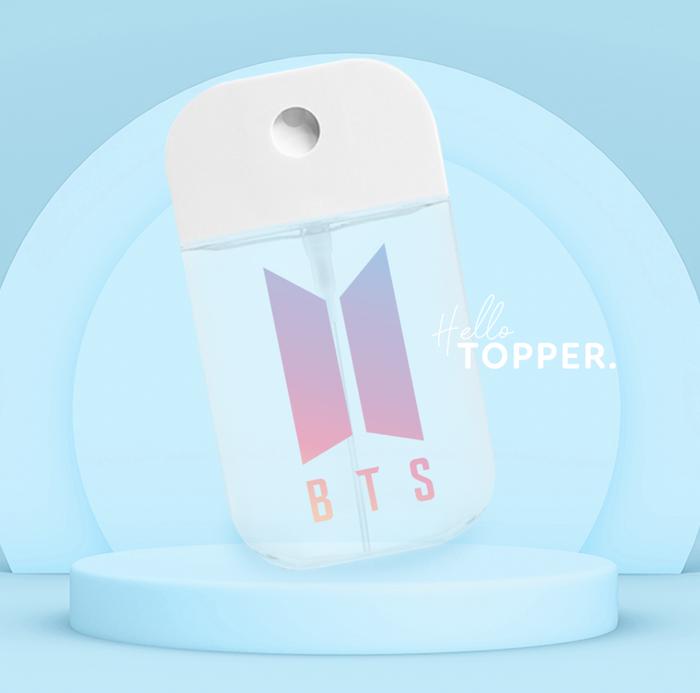 Jual Pocket Hand Sanitizer BTS Logo Nama Spray Bottle Bangtan Kpop ...