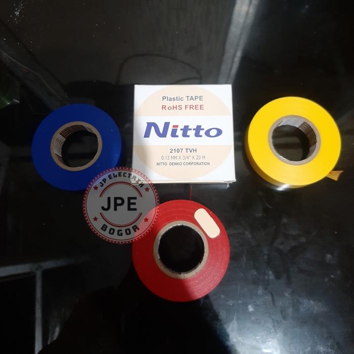 Jual Isolasi Kabel Listrik/Isolasi Nitto/Nitto Isolasi Tape 3/4" x 20 ...