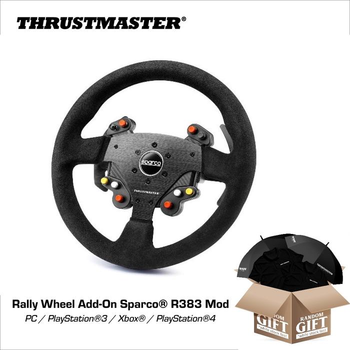 Promo Thrustmaster Rally Wheel Add-On Sparco R383 Cicil 0% 3x - Jakarta ...