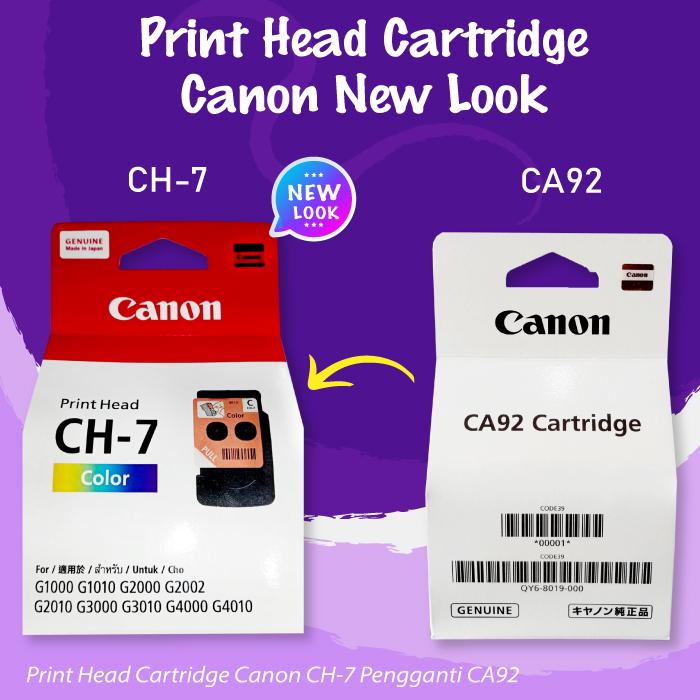 Jual Head Cartridge Original BH7 Canon G1010 G2010 G3010 Pengganti CA91 ...