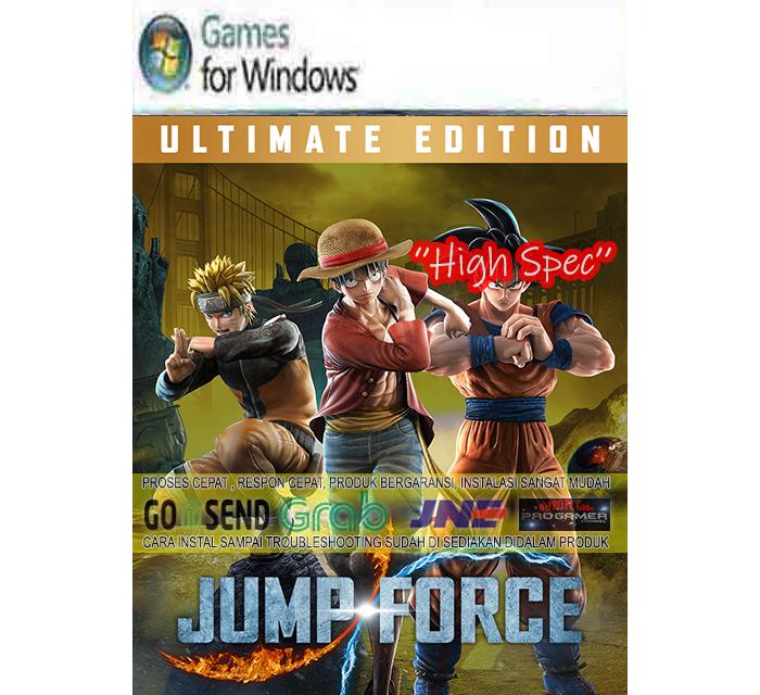 Promo JUMP FORCE CD DVD GAME PC GAMING PC GAMING LAPTOP GAMES - Kota ...