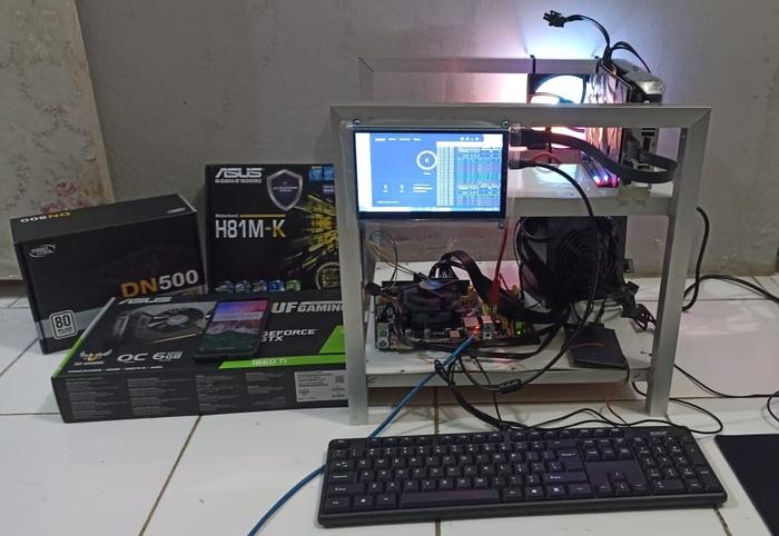 Jual Paket Mining Rig 1 VGA - Kab. Kebumen - Teladan | Tokopedia