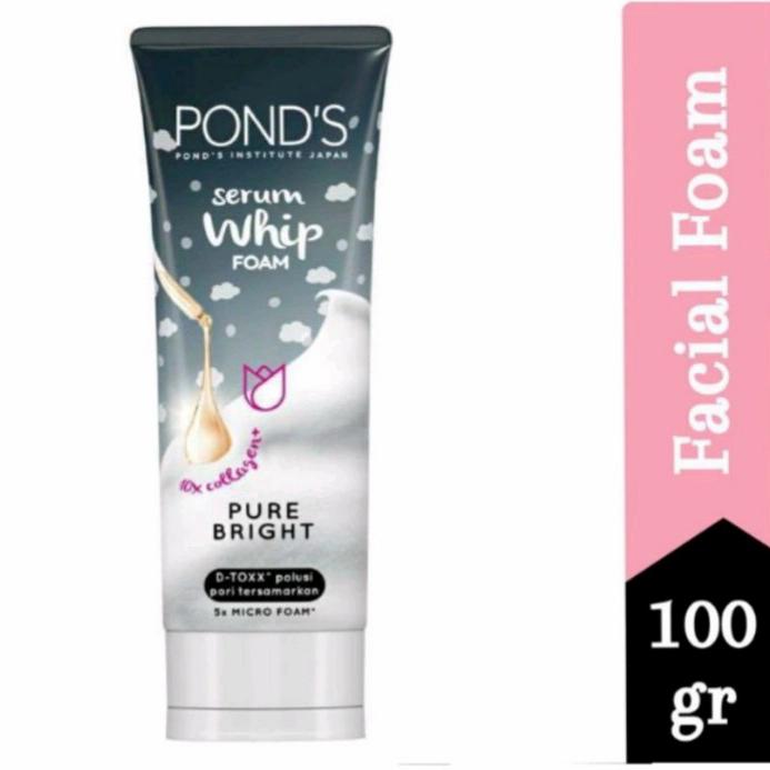 Jual Ponds Serum Whip Foam Pure Bright / Bright Beauty 100gr Pond's ...