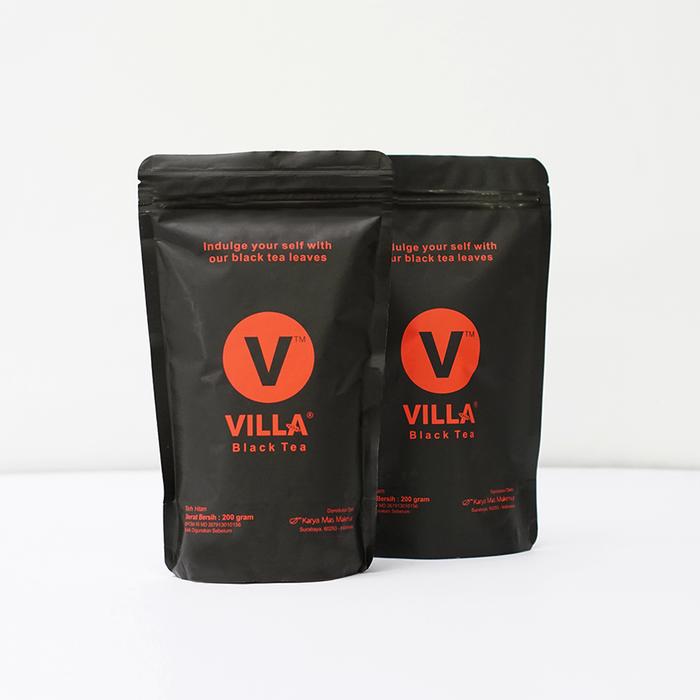 Promo Teh Villa, Paket 2 Premium Black Tea @200g - Black Tea, Teh, Teh ...