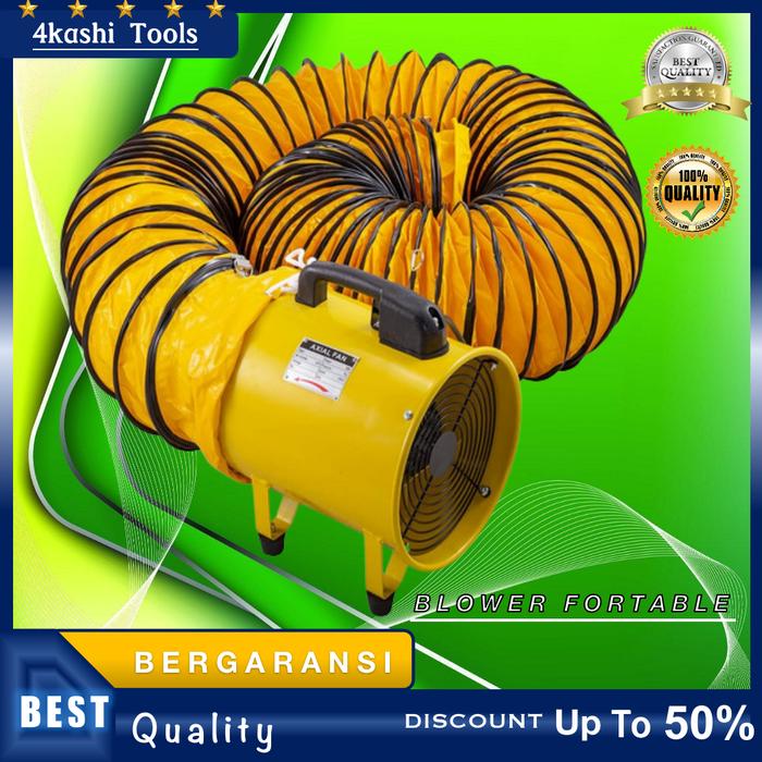 Jual Kipas Blower Ventilator Portable 12 inch Weka Plus Flexible Duct 5 ...