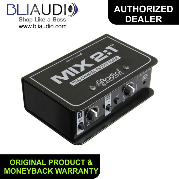Jual RADIAL MIX2:1 Two-channel Audio Combiner & Mixer - Jakarta Utara ...