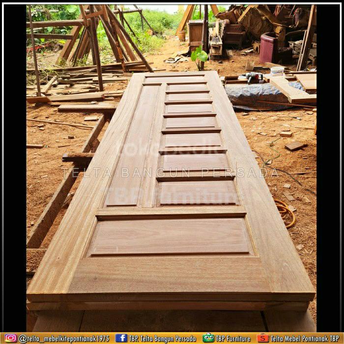 Jual PINTU PTD306 KAYU BENGKIRAI & MERANTI KALIMANTAN KAYU SOLID ...