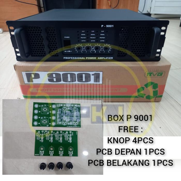 Jual BOX POWER AMPLIFIER 4CH P 9001 Box power amplifier 4 channel P9001 - Kota Mojokerto ...