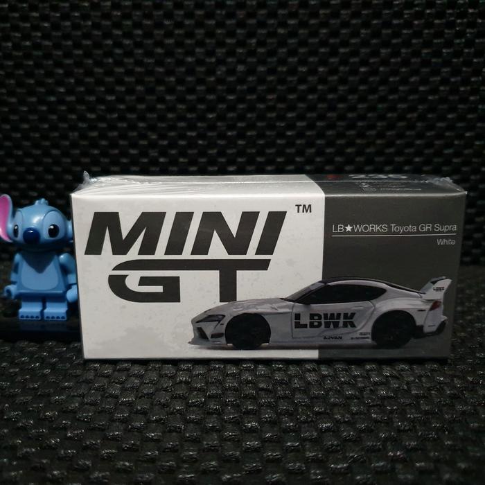 Jual Mini gt Minigt LB Works Toyota GR Supra White LBWK - Jakarta ...