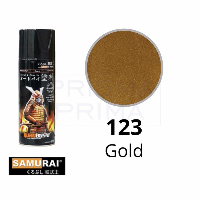 Jual Cat Semprot Spray Samurai Paint Standart Non Star - 123 Gold ...