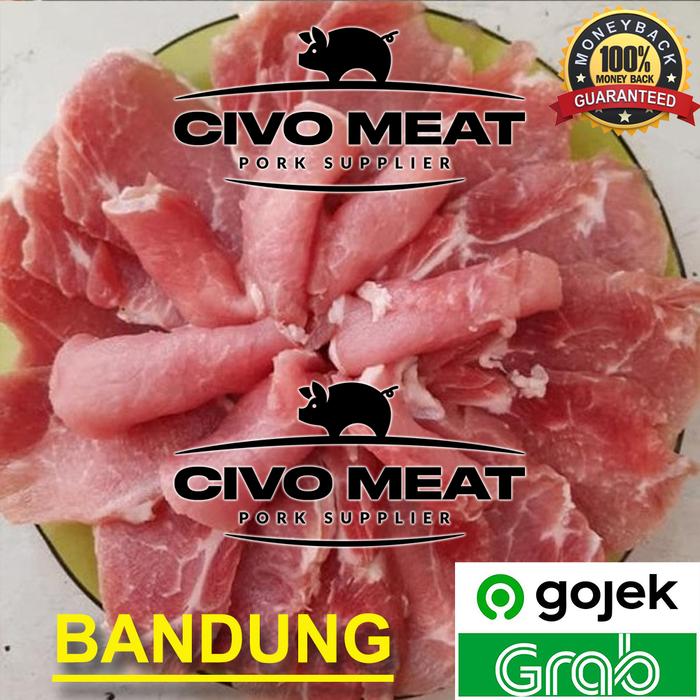 Jual Daging Paha Babi Slice Tipis 500g - Kota Bandung - CIVO MEAT ...