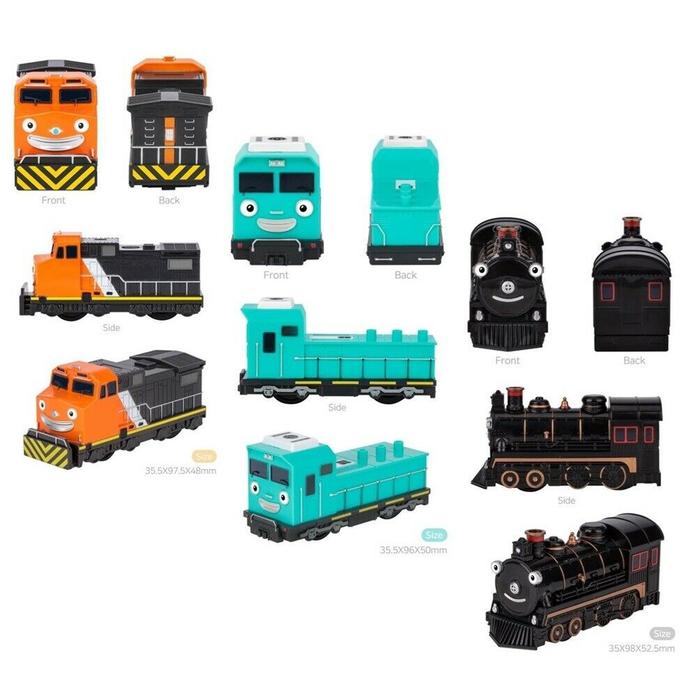 Jual Titipo And Friend Pullback Tpt119005 Steam, Setter, Manny Mainan ...