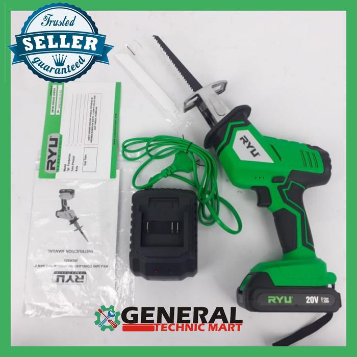 Jual Cordless Reciprocating Saw Mesin gergaji baterai 20V RCRS2 RCRS 2 ...