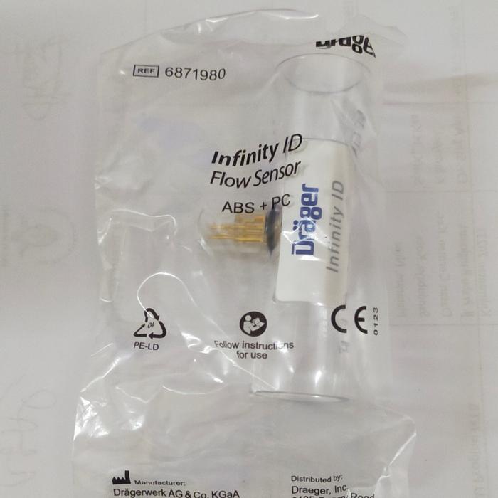 Jual Infinity ID Flow Sensor Ventilator / Anastesi Drager ABS + PC ...