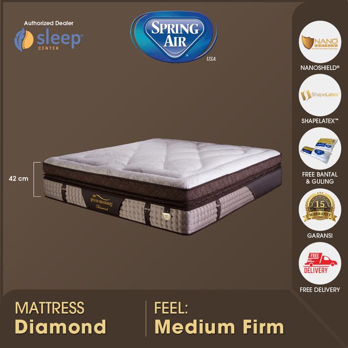 Promo SC Spring Air Diamond - Kasur - 100x200 Cicil 0% 3x - Jakarta ...