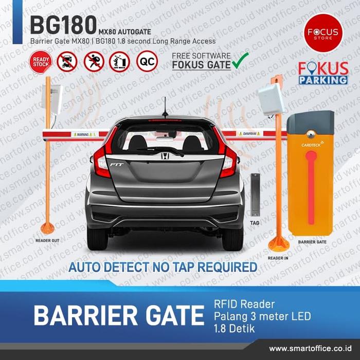 Jual Paket Mx80 Barrier Gate Palang Otomatis Auto Open Tanpa Tapping 2