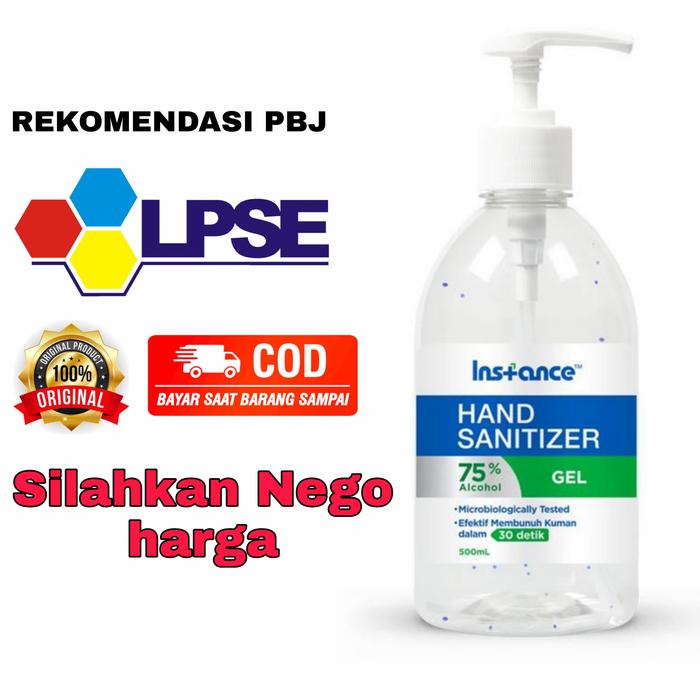 Jual Instance hand sanitizer 500ml gel original - Kota Bandung - CV ...