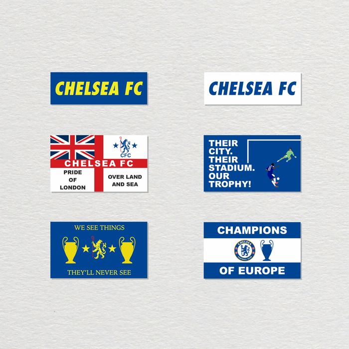 Jual Chelsea FC Sticker Pack - Kota Depok - Helvetica. | Tokopedia