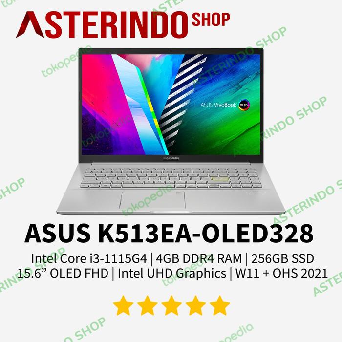 Jual ASUS VivoBook 15 K513EA-OLED328 - Transparent Silver - Kota ...