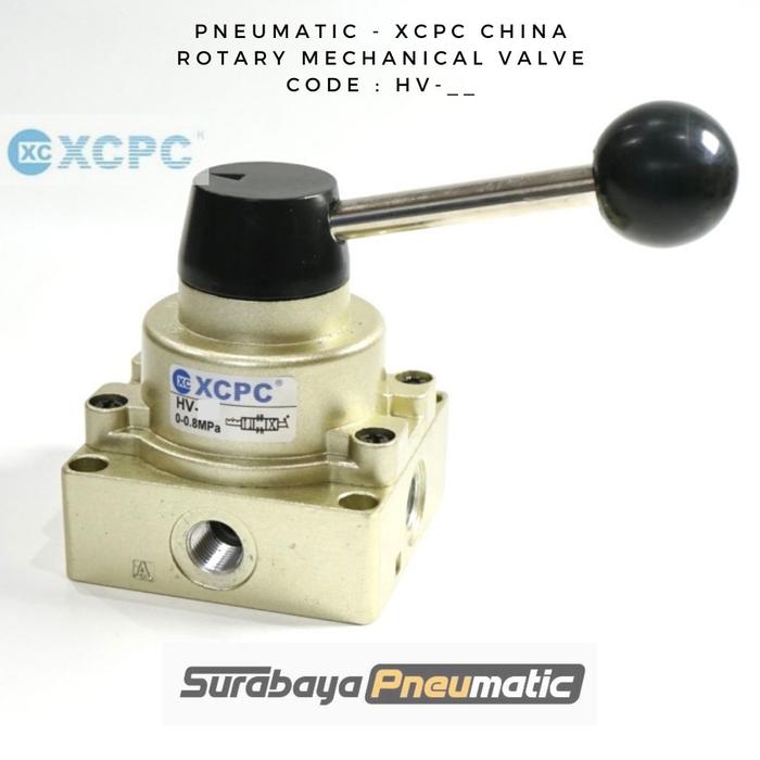Jual Rotary Mechanical Valve / Hand Control Valve - HV-03 (Drat 3/8") -XCPC - Kota Surabaya ...