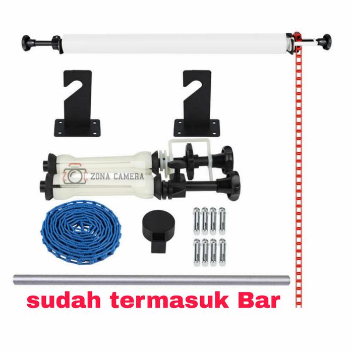 Jual Expander 1 set With Bar Background Pipa Layar Studio Backdrop ...