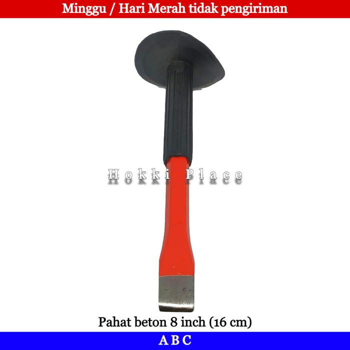 Jual PAHAT BETON TOPI RATA ABC BETEL TOPI RATA UKURAN 8 , 10 , 12 INCH ...