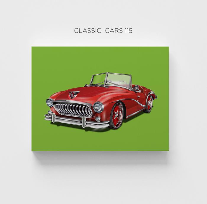 Promo Poster Mobil Klasik - Pop Art Home Decor - Hiasan Dinding Murah ...