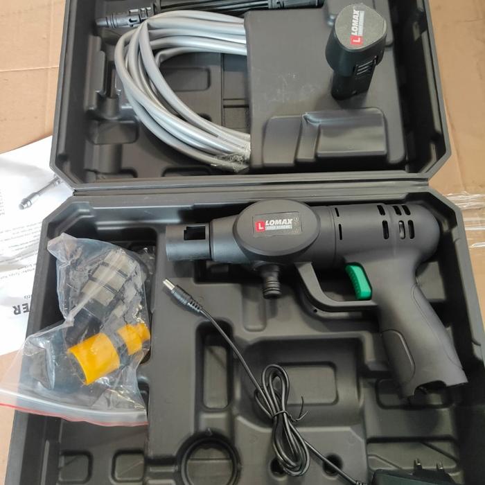 Jual Steam Cordless Jet Cleaner Baterai 12 Volt JLD Lomax 12V cuci ...