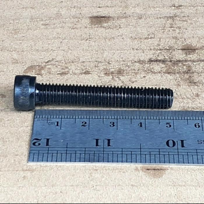 Jual BAUT L M8X50 BAJA FULL DRAT. BAUT L BAJA M8 X 50 HITAM. - Kab. Tangerang - cahaya baut 25 ...