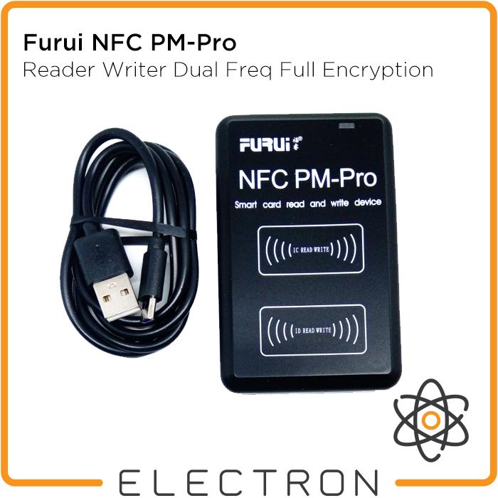 Jual Furui NFC PM-Pro RFID Card Reader Writer 125 kHz 13.56 MHz ...