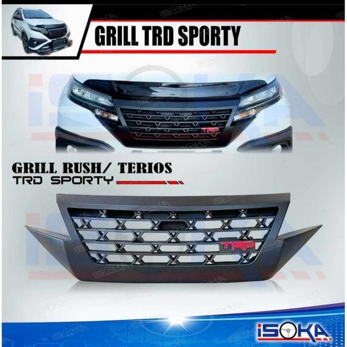 Promo Front Grill All New RUSH TERIOS 2018 2019 2020 2021 2022 TRD ...